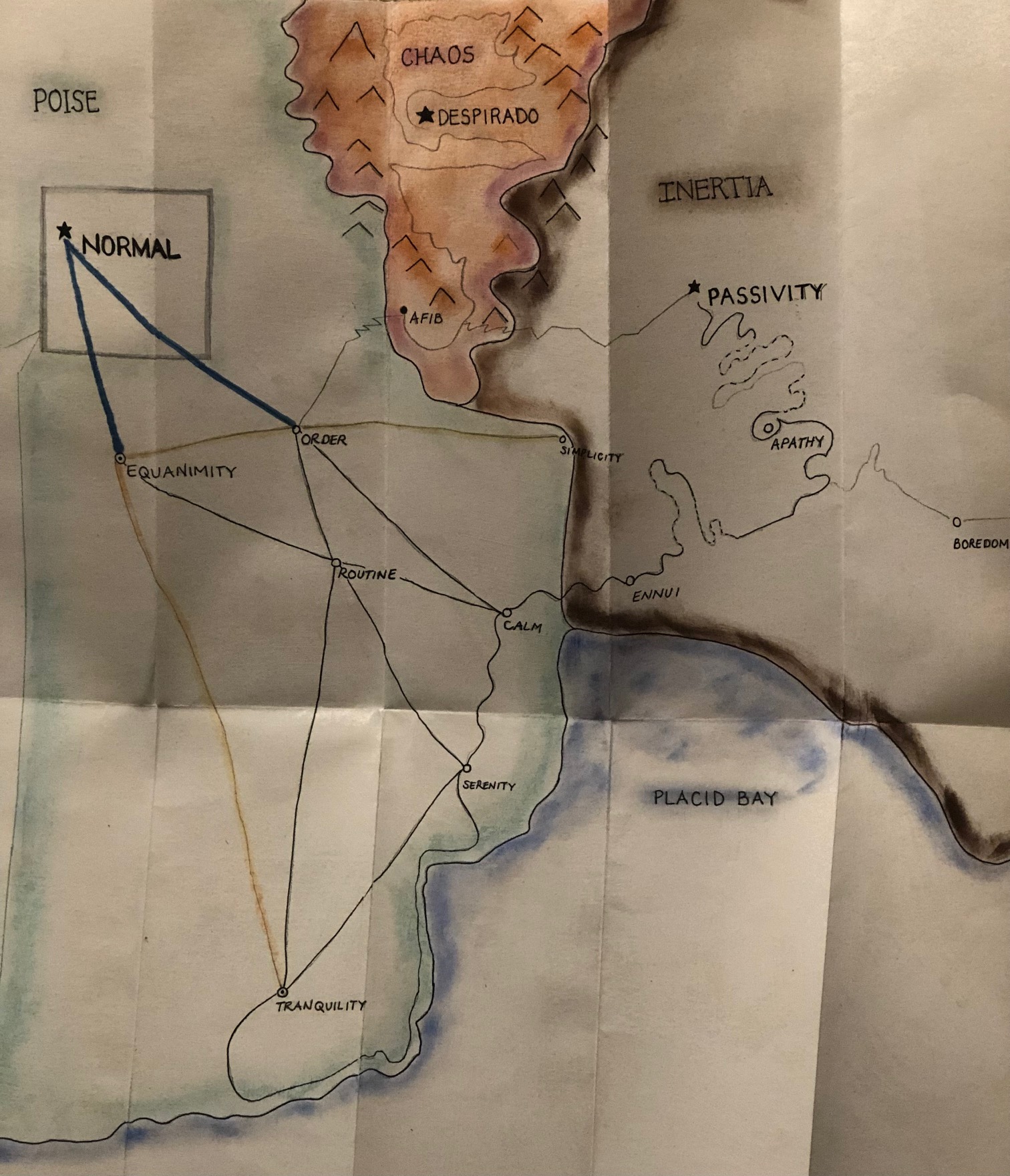 A Map to Normal | lostandfoundyoga